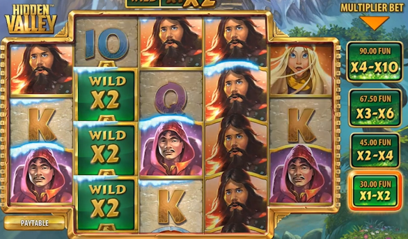 Quickspin revamps Hidden Valley online slot machine