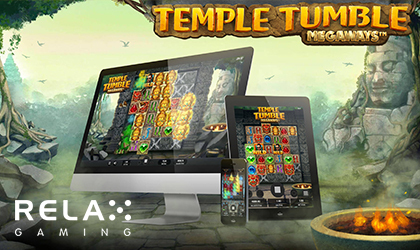 Temple Tumble is the latest adventure slot from Relax Gaming