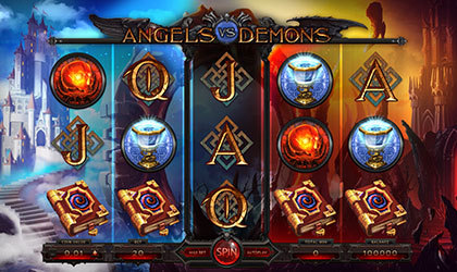 Heaven and Hell at war in new AGames slot