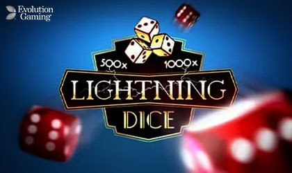 Evolution Gaming adds new Lightning Dice game to Lightning collection