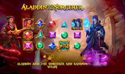 Pragmatic launches Aladdin slot; live casino live in UK